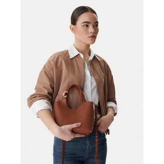 Coccinelle Handtasche Coccinelle SHA Coccinelle C-Easy E1 SHA 58 01 01 Braun