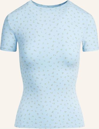 SKIMS Skims Lounge-Shirt Cotton Jersey blau