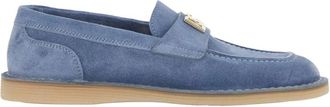 Dolce & Gabbana Femme, Chaussures, Bleu, Taille: 38 EU Mocassin Casual