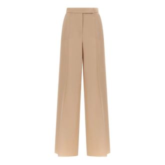 Max Mara Ninfa Wide-Leg Hose - - Trousers - Damen - Beige - XS