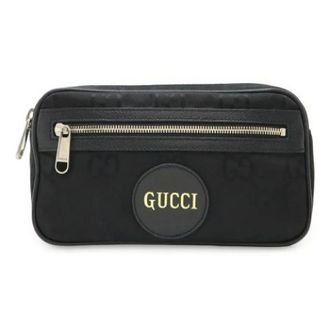 Gucci Sac Banane en Nylon Pre-owned - Femme - Pre-owned - Noir - Taille: ONE Size