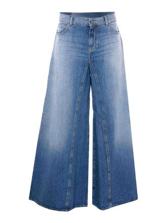 Pinko Pantalons D&eacute;contract&eacute;s - Bleu