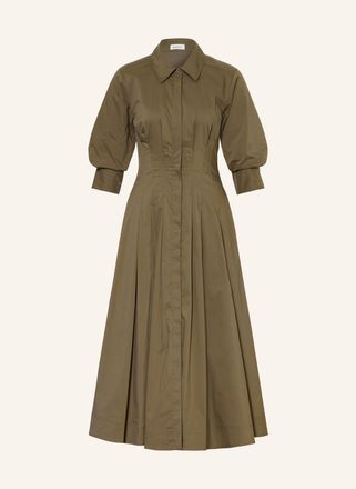 SIMKHAI Simkhai Hemdblusenkleid Jazz Mit 3/4-Arm gruen