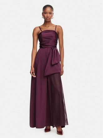 Rinascimento Rinascimento Abendkleid CFC0130426003 Dunkelrot Regular Fit