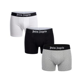 Palm Angels Homme, Sous-v&ecirc;tements, Multicolore, Taille: XS Lot de trois boxers