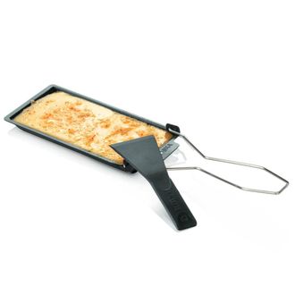 Boska Boska Cheese Barbeclette/Raclette für ein geschmackvolles Grillen/Edelstahl/Schwarz / 175 x 85 x 10 mm