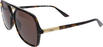 Chlo&eacute; Sonnenbrille - CH0364S - Gr. unisize - in Braun - f&uuml;r Damen