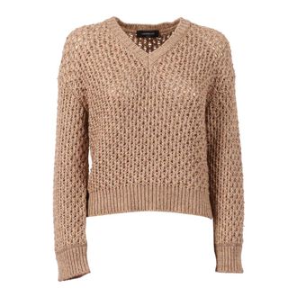 Fabiana Filippi Damen, Strickwaren, Braun, XSGr&ouml;&szlig;e