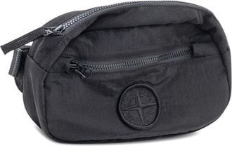 Stone Island Boys Clutch Bag Black Polyamide Fibre