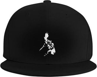 Generic Carte des Philippines Drapeau Homme Femme Chapeaux Pare-Soleil L&egrave;g&eacute;re Casquette De Baseball Snapback Snapback Chapeau pour P&ecirc;che Sport Hip Pop