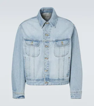 STUDIO NICHOLSON Veste Derby en denim