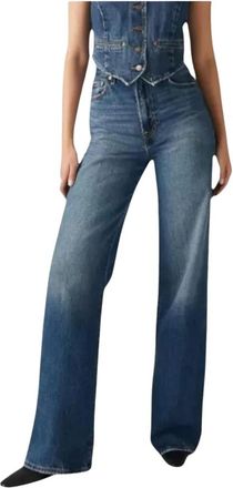 Levi's Femme, Jeans, Bleu, Taille: W24 L32 Ribcage Wide Jeans