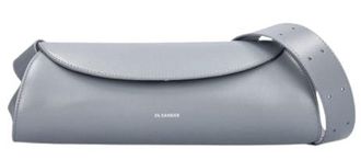 Jil Sander Blue Mini Cannolo Shoulder Bag