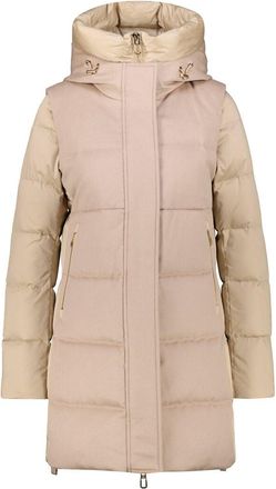 Mos Mosh Damen Daunenmantel mit Kapuze NOVA SQUARE DOWN COAT