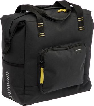New Looxs Tulum Camella Einkaufstasche Fahrrad 24,5L - Recyceltem Polyester - E-Bikes Geeignet - Fahrradtasche f&uuml;r Gep&auml;cktr&auml;ger - Leicht Fixierbare Fahrradtasch