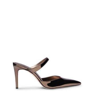Stuart Weitzman Femme, Chaussures, Brun, Taille: 36 1/2 EU Power Mule 85
