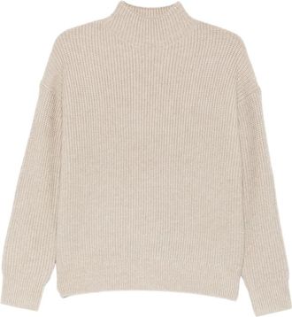 Calvin Klein High-neck Ribbed Sweater