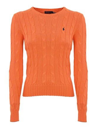 Polo Ralph Lauren Pull Col Rond - Orange