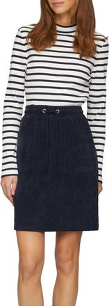 s.Oliver Feincordrock mit Kordelzug und elastischem Bund