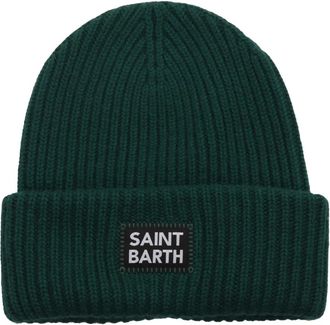 MC2 Saint Barth unisex, Accessoires, Vert, Taille: M Cappello in maglia