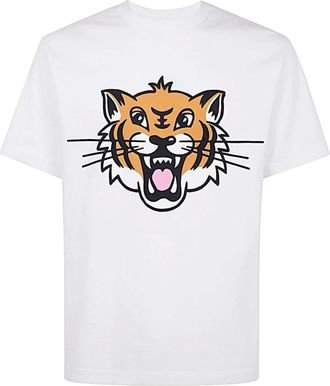 Kenzo Homme, Tops, Blanc, Taille: M T-Shirt