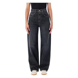 Icon Denim Los Angeles Poppy Wide Leg Jeans - - Jeans - Damen - Schwarzk - W26