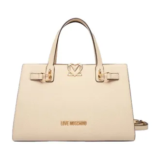 Love Moschino Femme, Sacs, Beige, Taille: ONE Size Borsa PU GRS Avorio