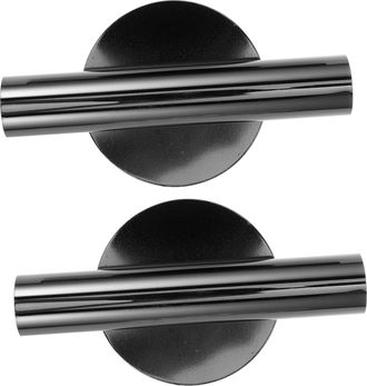 SOLUSTRE 2stücke Metall-wandvasenbehälter Blumenvase Zylindervasen Für Innenwanddekoration Röhrenblumenvasen Mit Selbstklebender Rückseite Hängevasen Für Blume