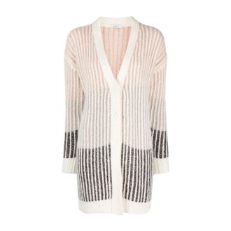 PESERICO Cardigans - - Knitwear - Damen - Beige - 3XL