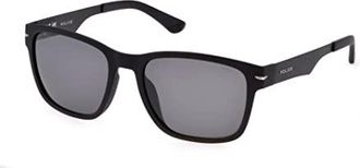 Police Sommet 2 Lunettes de Soleil, Noir Mat, 56 Homme