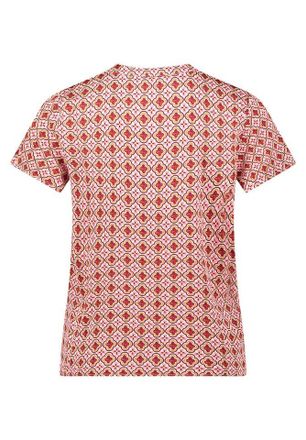 Cartoon Shirtbluse Damen mit R&uuml;schen