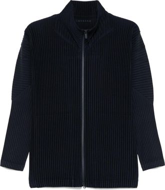 Homme Plissé Issey Miyake veste Basics - Bleu
