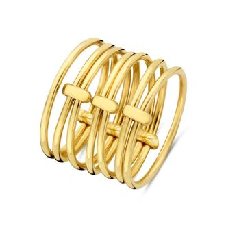 Isabel Bernard Ring - Cour dHonneur Adora 585 Gold Ring - Gr. 50 - in Gold - f&uuml;r Damen