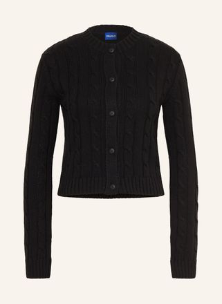 HUGO BOSS Hugo Strickjacke Sbradina schwarz