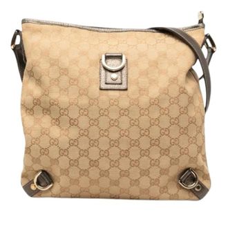 Gucci Sac bandouli&egrave;re Abbey Pre-owned - Femme - Pre-owned - Beige - Taille: ONE Size