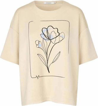 Masai Femme, Tops, Beige, Taille: 36 FR Half Sleeve T-Shirt