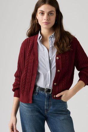 Levi's Snowflake Cardigan - Damen - Rot / Rot