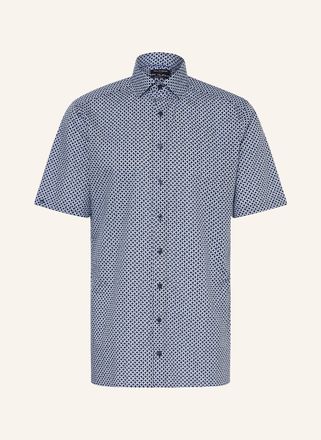 Olymp Kurzarm-Hemd Luxor Modern Fit blau