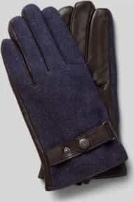 Bugatti Handschuhe aus Viskose-Mix mit Riegel