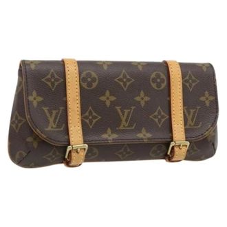 Louis Vuitton Pre-owned Sac banane en toile Monogram - Femme - Pre-owned - Brun - Taille: ONE Size