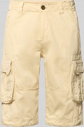 Alpha Industries Bermudas mit Pattentaschen und Logo-Stitching