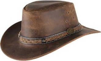 Scippis Scippis - Lederen hoed Williams - Brown, M/57-58cm
