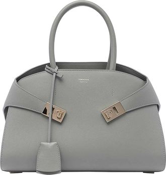 Ferragamo Shopper - Grau
