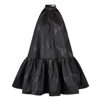 Nina Ricci Femme, Robes, Noir, Taille: 44 FR Mini-robe dos nu à basque