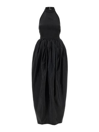 Rotate Maxi Robe - Noir