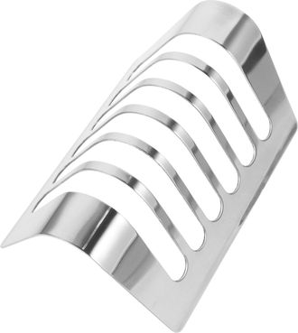 DOITOOL Edelstahl Toastbrotst&auml;nder K&uuml;chenbrot Halter Wiederverwendbar Rostfrei Praktisch f&uuml;r Fr&uuml;hst&uuml;ck und Brotscheiben Pr&auml;sentation Zuhause und B&auml;ckerei