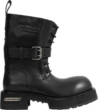 Balenciaga Venom Lace-Up Booties