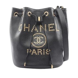 Chanel Pre-owned Vintage Bucket Bag - - Pre-owned - Damen - Schwarzk - ONE SIZE
