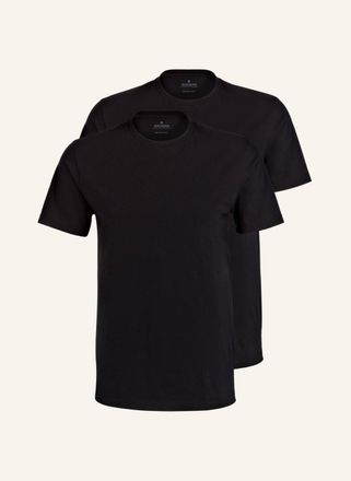 Ragman Ragman 2er-Pack T-Shirts schwarz