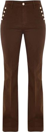 Kocca Femme, Pantalons, Brun, Taille: 36 FR Pantalon Rooney